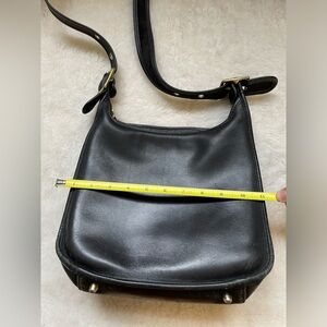Coach | Bags | Coach Vintage Legacy Zip Black Handbag Shoulder ...